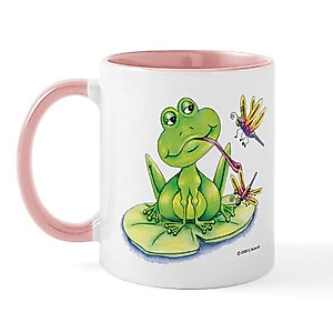 CafePress Logan The Frog Mug Ceramic Coffee Mug, Tea Cup 11 oz