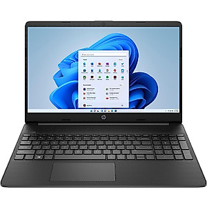 HP Laptop 15-DY5007CA 15.6-inch FHD IPS Notebook Intel Core i5-1235U Iris Xe Graphics 8GB DDR4 RAM, 512GB PCie SSD Computer PC Storage USB HDMI Port Bluetooth WiFi Windows 11 Home, Jet Black (Renewed)