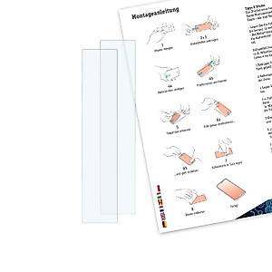 Bruni Screen Protector Compatible with Elgato Stream Deck Plus Protector Film, Crystal Clear Protective Film (2X)