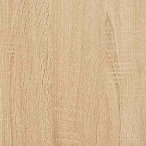 BUKSCYJS Coffee Table,Storage Coffee Table, Adjustable Coffee Table Suitable for Living Room, Office, Balcony, Family Living Room Sonoma Oak 23.6"X23.6"X16.5" Engineered Wood