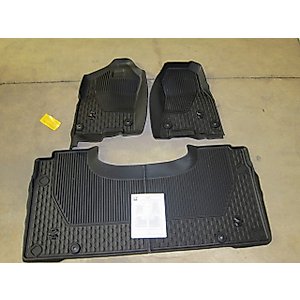 2019 Dodge Ram DT Crew Cab Black All Weather Slush Mats Floor Liner Mopar OEM