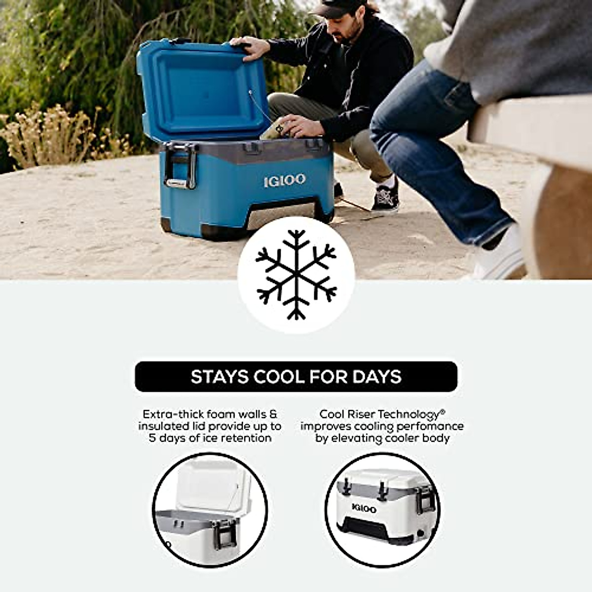 Igloo White 52 QT BMX Cooler