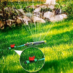 Drip Irrigation Shut off Valve 1/2 Inch Universal Drip Irrigation Tubing Coupling Valve Connector Locking Fitting Compatible with 16 to 17 mm Drip Tape Tubing Sprinkler System (12 Pieces)