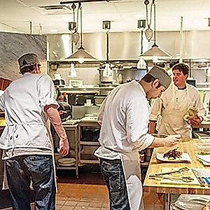 Kitchen Work Table Food Prep Table Stainless Steel NSF Commercial Worktable with Adjustable Shelf, 24 X 60 Inches, Scratch Resistant Heavy Duty Metal Work Tables for Garage Restaurant Kitchen