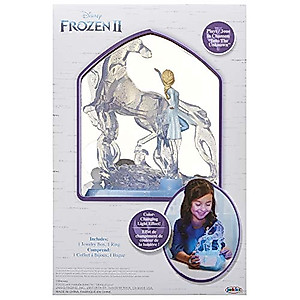 Frozen 2 Elsa & Nok Spirit Animal Horse Jewelry Box with Lights & Sounds! Accessory Ring Included - Perfect for Any Elsa Fan! for Girls Ages 3+
