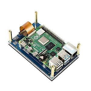 XYGStudy 4.3inch for Raspberry Pi IPS LCD Capacitive Touch Display Screen 800×480 4.3inch IPS Wide Angle MIPI DSI Interface for Raspberry Pi 4 3 2 Model B B+ A+ Raspbian Retropie Ubuntu Driver Free