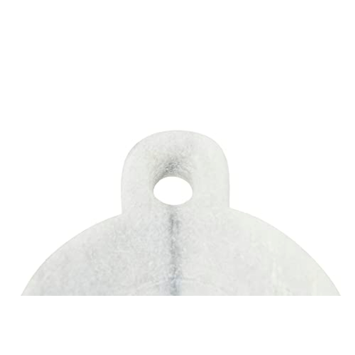 Creative Co-Op Small Marble Handle Dish, 4", White