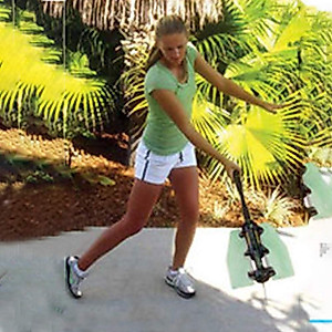 Power Resistance Tennis Racket Swing Trainer Practice Aid Speed Training Grip Which is Very Useful and Convenient.