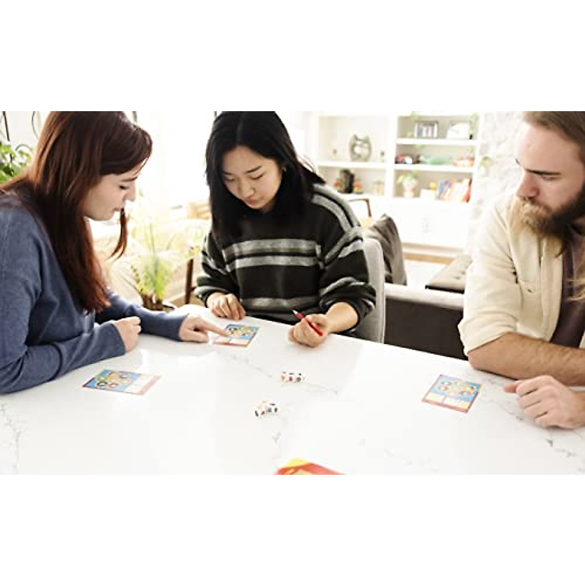 CATAN Dice Game - Portable Fun for On-the-Go Adventures! Strategy Game, Family Game for Kids and Adults, Ages 7+, 1-4 Players, 15-30 Minute Playtime, Made by CATAN Studio