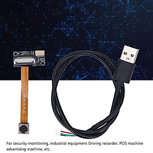 Camera Module, 5MP Autofocus Embedded Network Camera Board Board with USB Cables Without Distortion Industrial Components