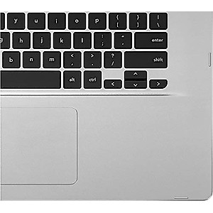 ASUS Chromebook C523NA , 15.6" FHD NanoEdge-Display with 180 Degree-Hinge, Intel Celeron N3350-Processor 1.1GHz, 4GB LPDDR4-RAM, 64GB Storage, Chrome OS, Silver (Renewed)