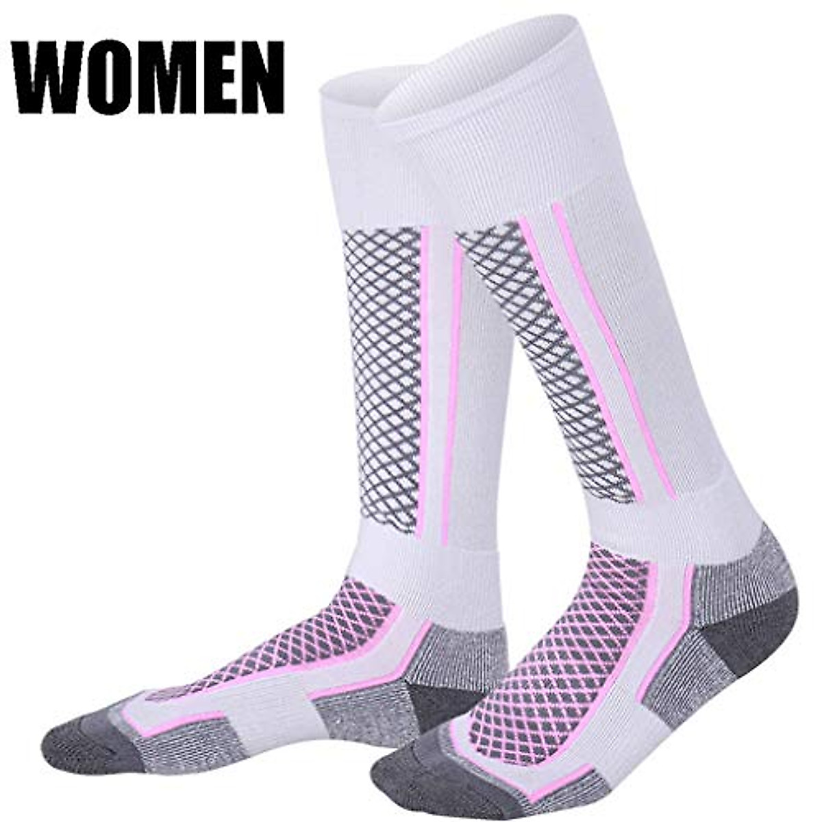 Socks Women/Men/Kids Winter Ski Snow Sports Socks Thermal Long Ski Snow Walking 365