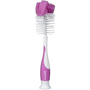Munchkin Bottle and Nipple Brush, Colors May Vary