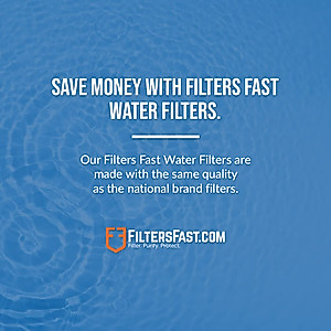 Filters Fast FF10C-5-AP Compatible Replacement for Aqua-Pure AP117 Comp Water Filter Cartridge Activated Carbon 2.9x2.9x10 inch