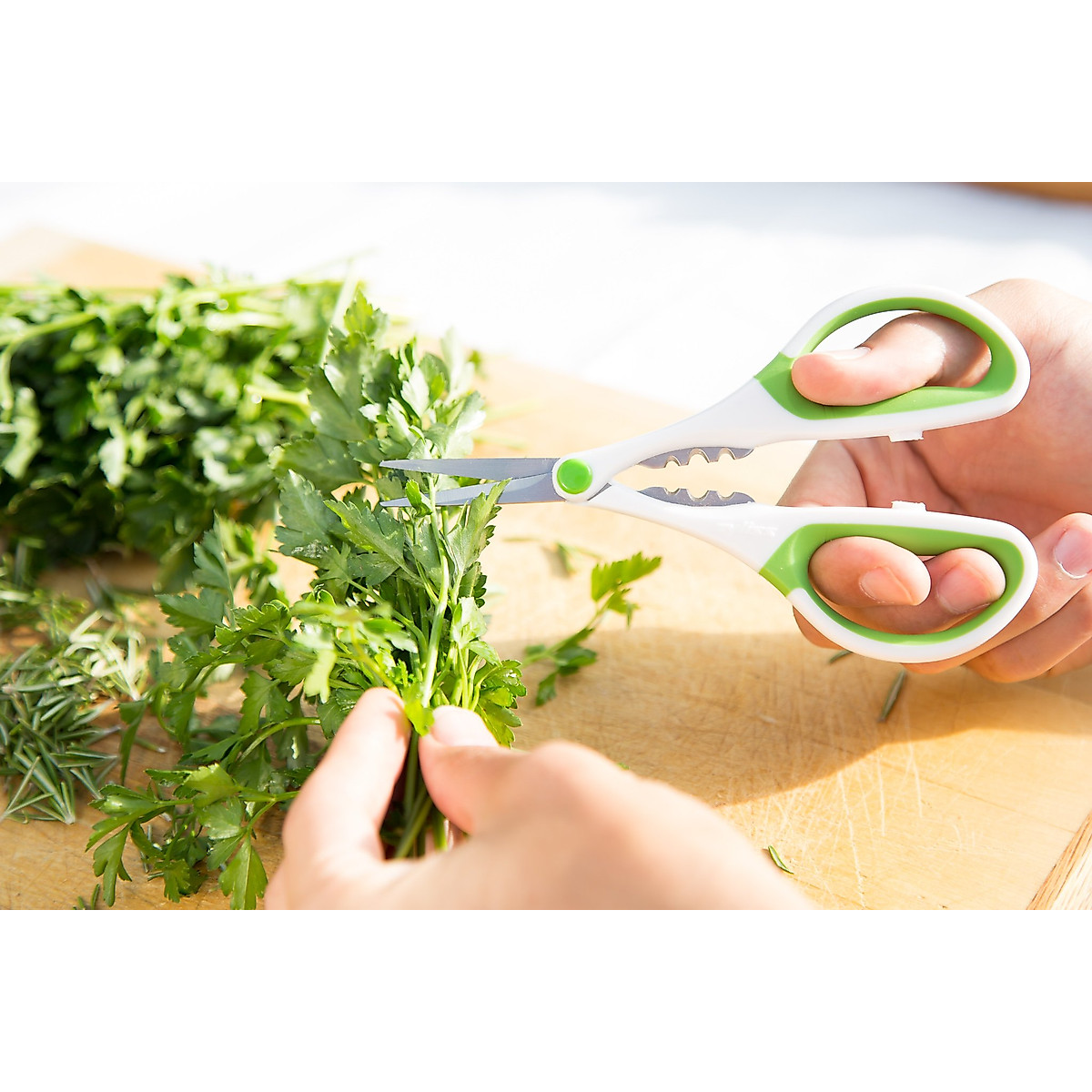 ZYLISS Herb Scissors - Trimming Weeds and Flower Buds 8.5 x 4.2 x 0.4 inches