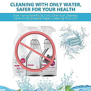 Waffle Microfiber Towels, Premium Waffle Knit Detailing Towel, Flat Waffle Weave Cloth for Car Windows Glass, No-Odor Streak-Free Ultra Absorbent Small Kitchen Cleaning Rags, 8Pack-12x12", Pale Blue