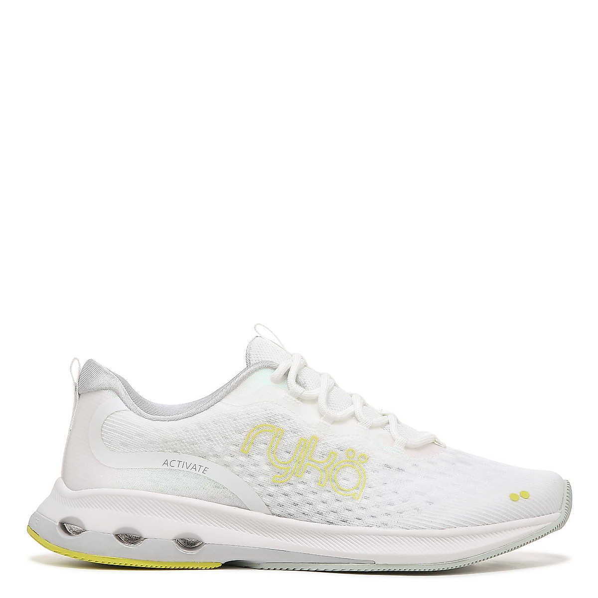 Ryka Women's Activate Walking Shoe Brilliant White 9 M