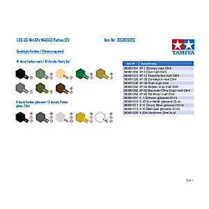 Tamiya 35120 1/35 US M48A3 Patton Tank