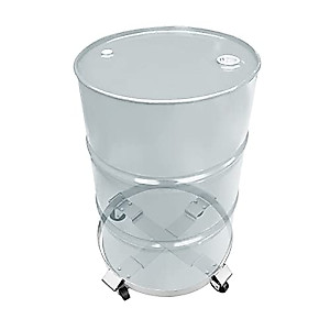 5044 Pentagon Tool | Heavy Duty | 5 and 30-Gallon Drum Dolly | Single | Silver