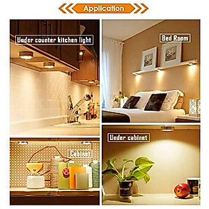 G8 LED Bulb 3W, 20W-25W Halogen Equivalent, Dimmable, T4 JCD Type Bi-Pin G8 Base, Warm White 3000K, AC 120V G8 Bulbs for Puck Light, Under Cabinet Light, Under Counter Kitchen Lighting (6 Pack)