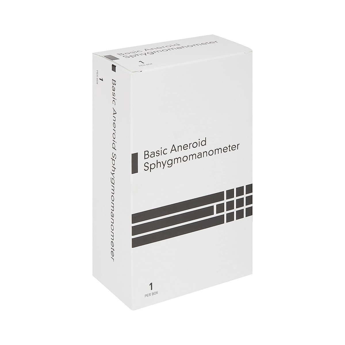 McKesson Basic Pocket Aneroid Sphygmomanometer - Blood Pressure Gauge and Cuff, 2 Tubes, for Adults, Navy Blue - Large Cuff, 23 cm to 40 cm, 21.6 in Long Tubes, 1 Count