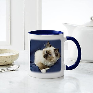 CafePress Ragdoll Cat 9W082D 011 Mug Ceramic Coffee Mug, Tea Cup 11 oz
