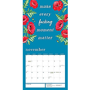 2023 She Believed She Could So She F*cking Did Wall Calendar: Get Sh*t Done & Keep Persisting (Inspiring Monthly Calendar, White Elephant Gag Gift)