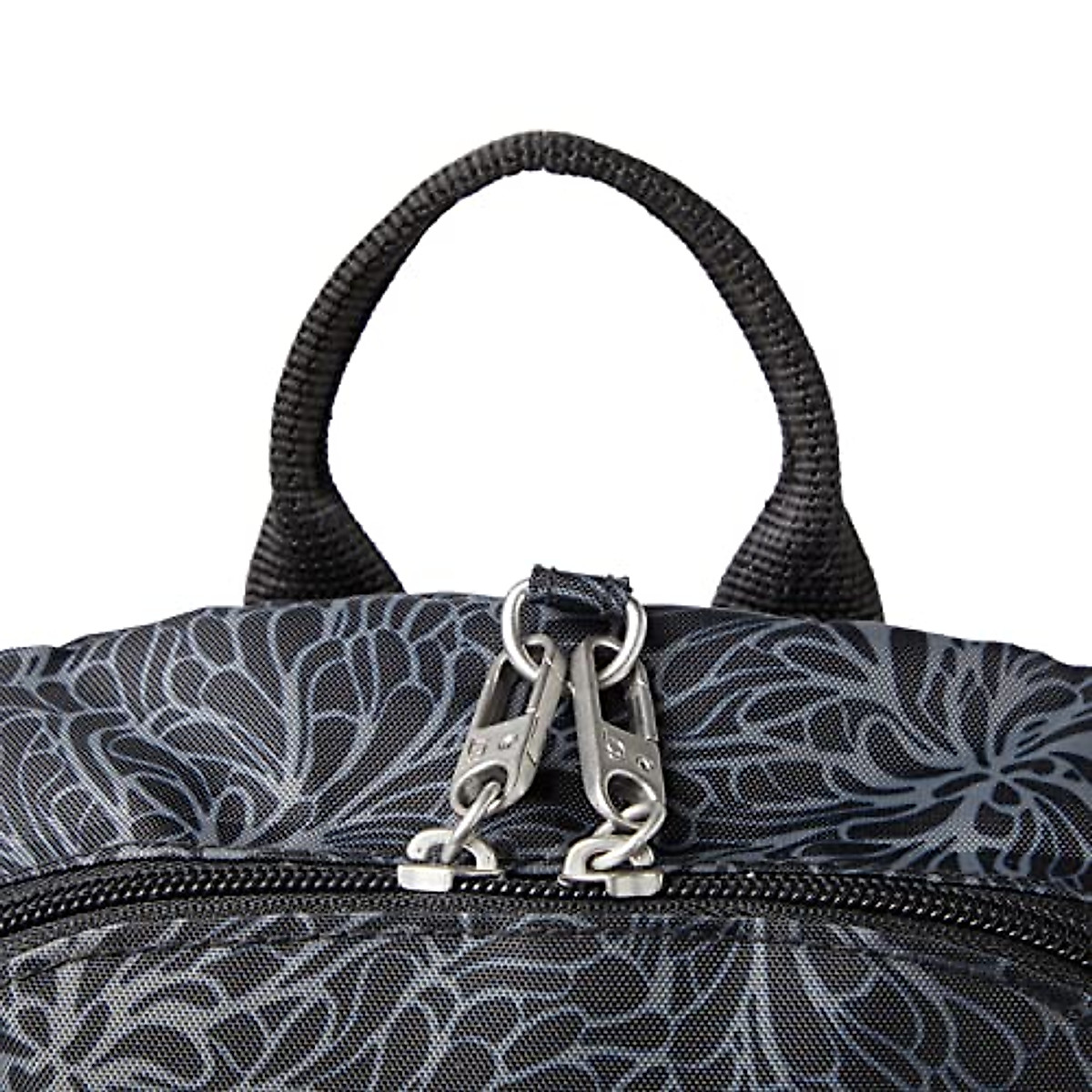 Baggallini Women's Anti-Theft Vacation Backpack, Midnight Blossom, One Size