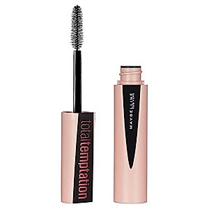 Maybelline New York Total Temptation Washable Mascara, Blackest Black, 0.27 fl. oz.