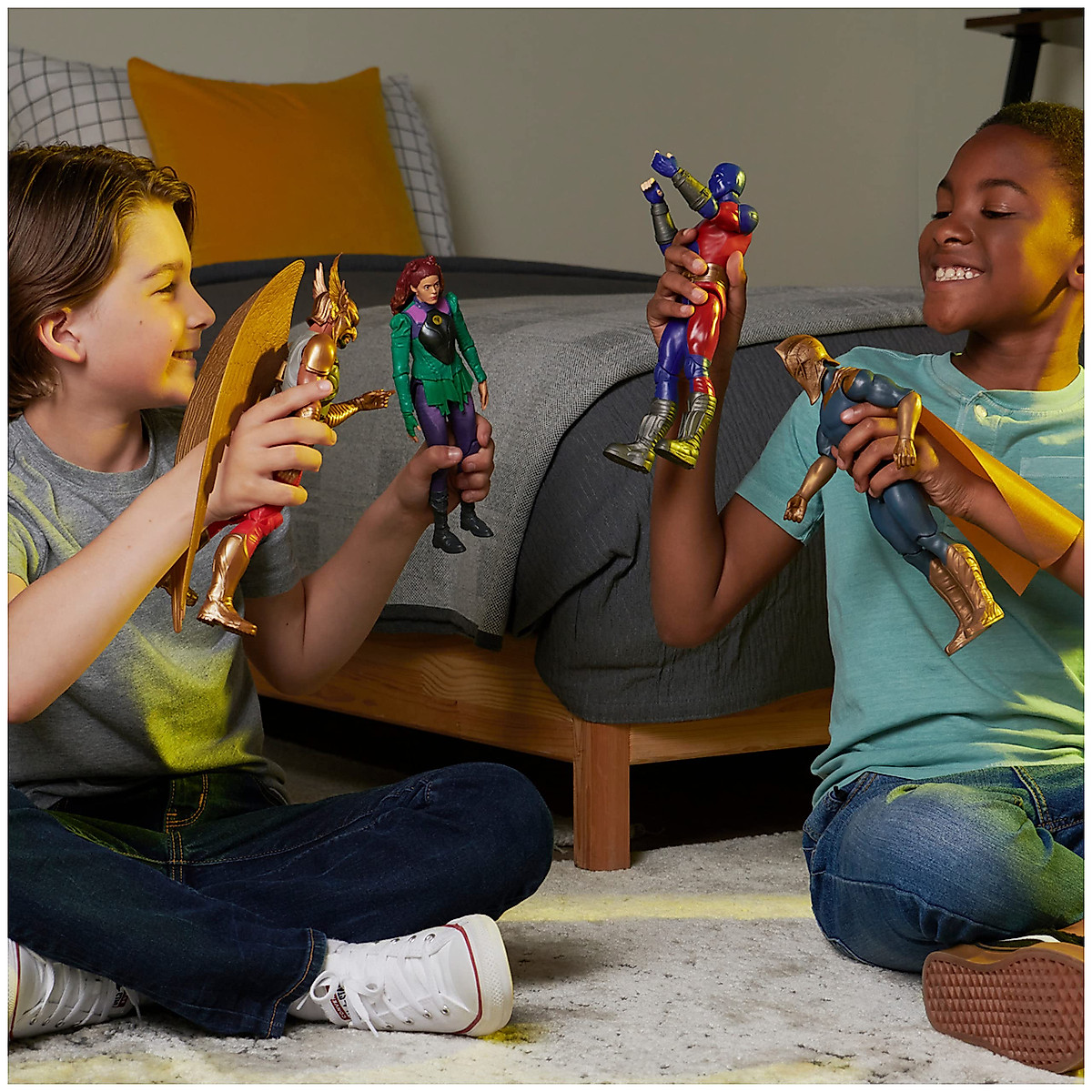 DC Comics, Hawkman 12-inch Action Figure, Black Adam Movie Collectible Kids Toys for Boys and Girls Ages 3 and Up