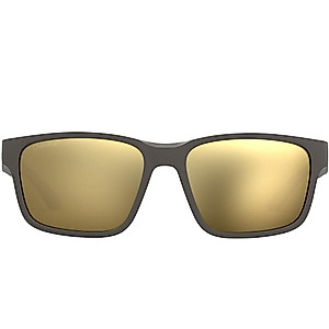 SMITH Basecamp Sunglasses – Polarized Performance Sports Active Sunglasses – for Men & Women – Matte Gravy + ChromaPop Polarized Bronze Mirror