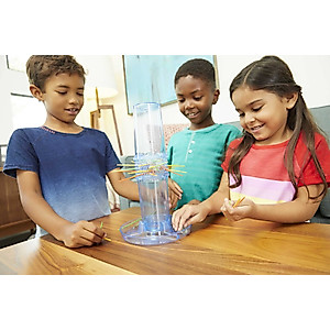 Mattel Games KerPlunk Kids Game, Family Game for Kids & Adults with Simple Rules, Don't Let the Marbles Fall for 2-4 Players