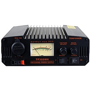 TekPower TP30SWII 30 Amp DC 13.8V Analog Switching Power Supply with Noise Offset