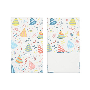 Juvale Confetti Design Birthday Party Favor Goodie Bags - 36 Pack of Fun and Festive Treat Bags for Party Favors and Gift Giving