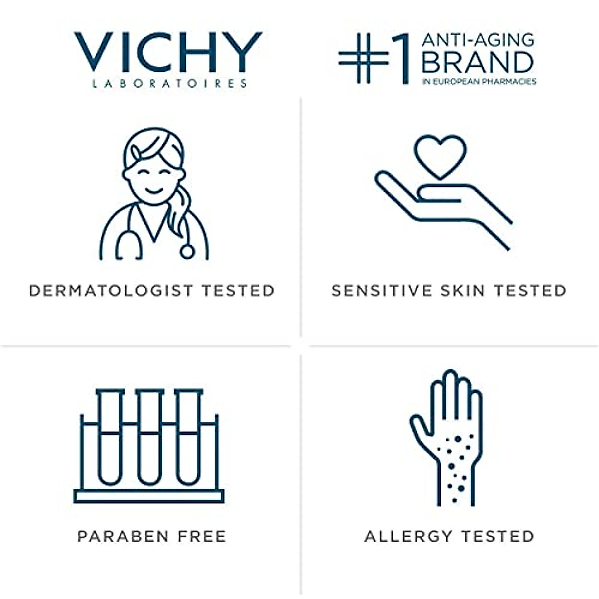 Vichy Mineral Double Glow Peel Face Mask with Exfoliating AHA Fruit Acids, Oil-Free Face Mask to Refine and Illuminate Skin, Paraben-Free