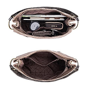 Wrangler Hobo Bags for Women Leather Tote Bag Shoulder Bag Top Handle Satchel Purses and Handbags WG20-918KH