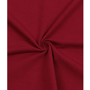 Christmas Sweatshirt Women Merry and Bright Christmas T-Shirt Funny Xmas Lights Blouse Tops Holiday Shirts (Wine Red, XX-Large)