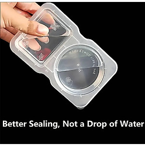 puyode Reusable Snack Packs, Reusable Snack Packs 2 Compartments, Snack Packs Containers Reusable, Snack Packs Reusable Containers, Reusable Snack Pack, For Condiment, Dip, Sauce, Snacks (10)