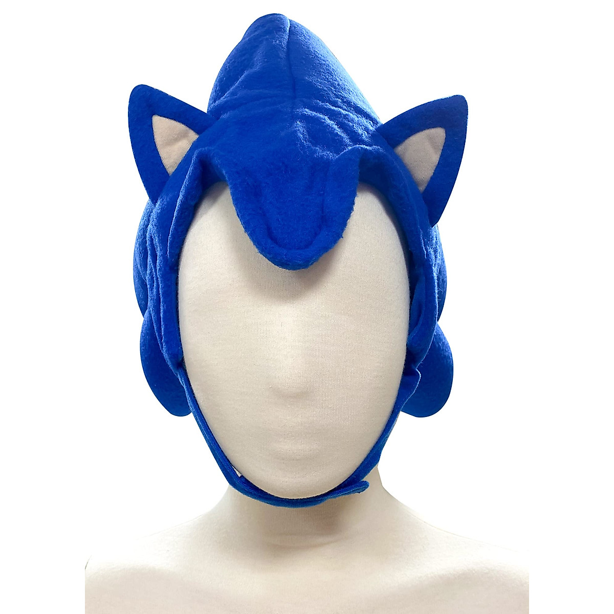 GE Animation GE-2380 Sonic The Hedgehog - Sonic Hair Cosplay Hat Blue, One Size