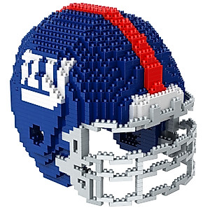 FOCO New York Giants NFL 3D BRXLZ Construction Toy Blocks Set - Helmet