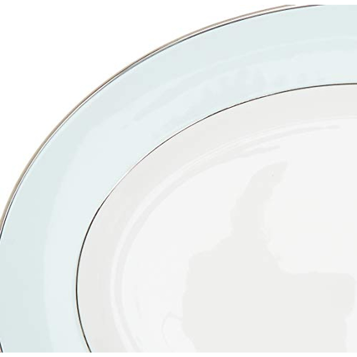 Kate Spade Parker Place 13" Oval Serving Platter, 3.20 LB, Blue
