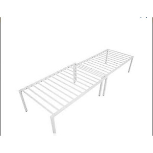 Shelf Organizer 4 Piece - Extendable - White- Smart Design