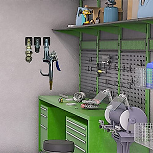 Air Compressor Accessories - Air Tool Holder - Air Tool Rack Organizer Storage - Simplify your Tool Organization or Garage Organization (8)