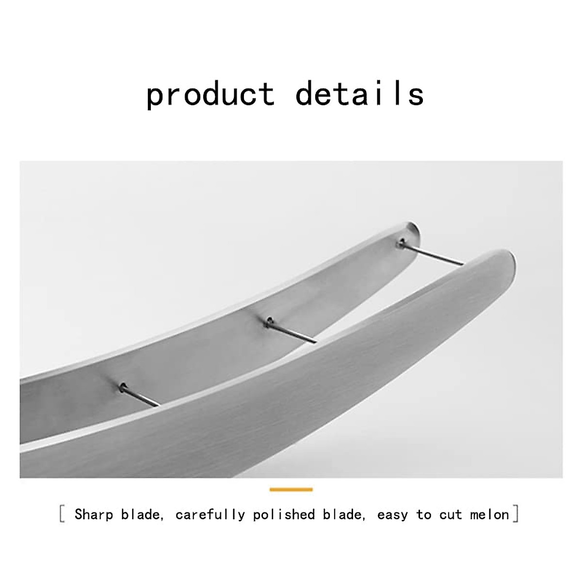 TBESTOACC Watermelon Slicer, 304 Stainless Steel Watermelon Cutter, Quickly Safe Cutter Slicer, Fruit Carving Tools for Kitchen