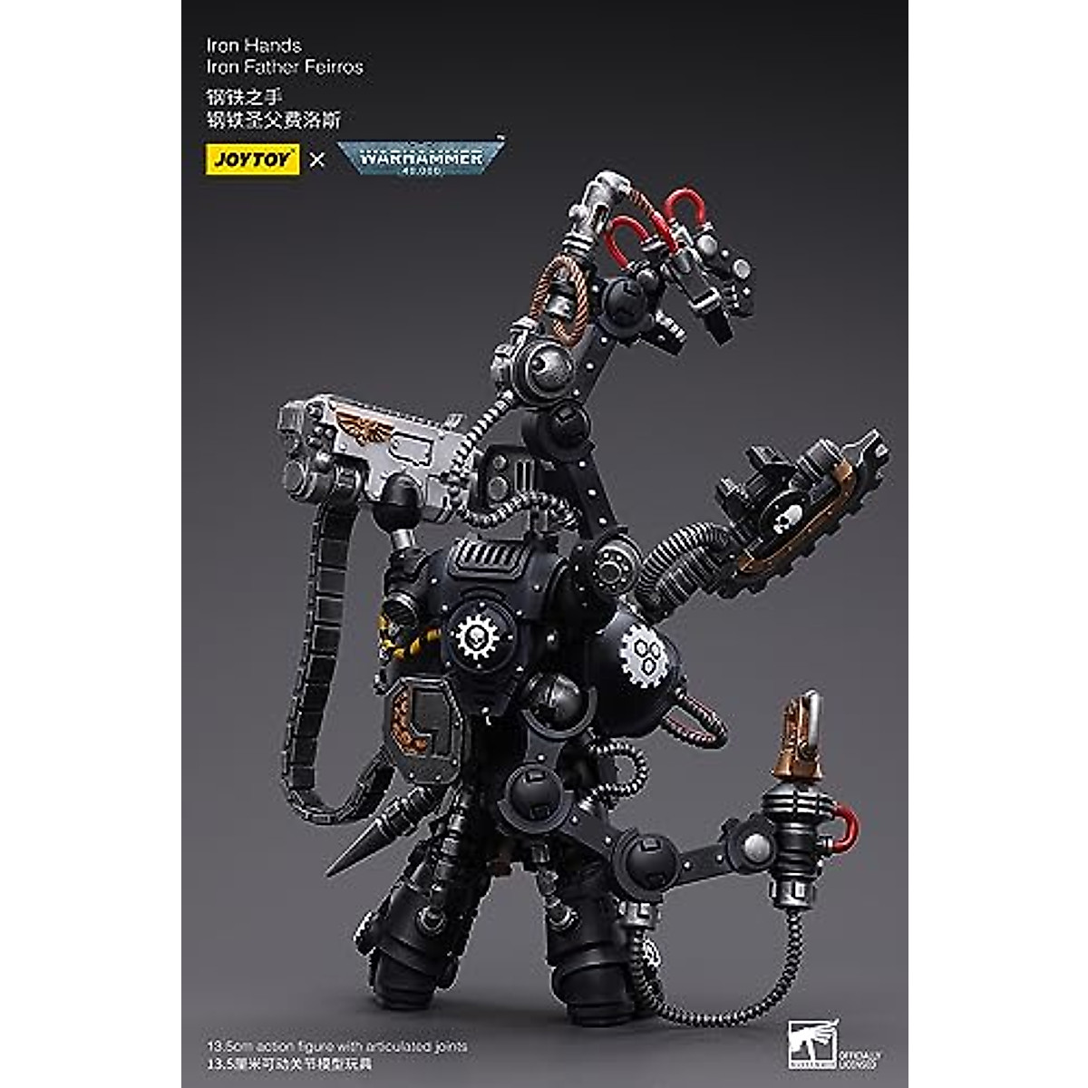 JoyToy Warhammer 40K: Iron Hands Iron Father Feirros 1:18 Scale Action Figure