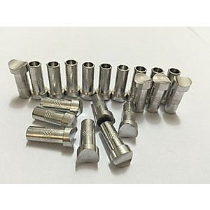 JIEXI HWYP 8850 Glass Fiber Arrow Nocks Aluminum Crossbow Arrow Nocks OD 6.5mm Pack of 50