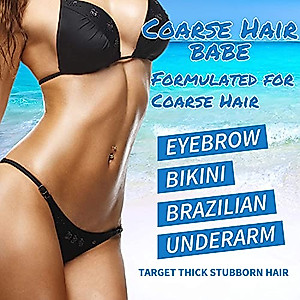 Wax Warmer for Hair Removal, LEMONTRA Wax Kit with 4 Wax Beads, for Women Men Sensitive Skin Bikini Brazilian (blue)