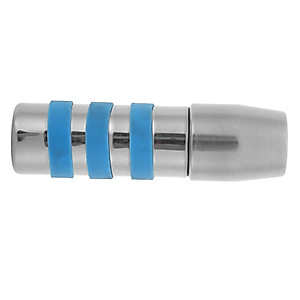 VOSAREA 3pcs Clothes Drying Fork Buckle Threaded Connector Extension Pole Adapter Pole Adapter for Broom Threaded Handle Connector Handle Threaded End Squeegee Adaptor Silver Plastic