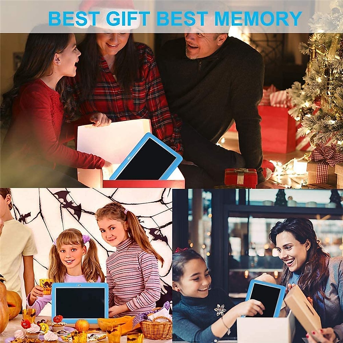 Tablet for Kids,Tagital T10K Kids Tablet 2GB RAM 32GB ROM Android 10,10.1 inch Display with WiFi,Bluetooth,Kids Mode Pre-Installed,WiFi Android Tablet (2021 Version) (Blue),Touch
