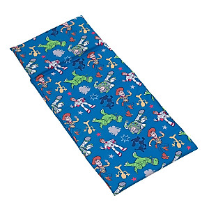 Disney Toy Story Blue and Green Preschool Nap Pad Sheet